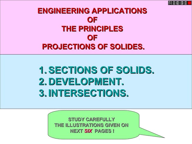 Section of solids - ENGINEERING DRAWING/GRAPHICS | PPT