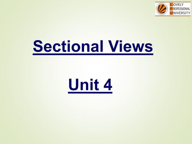 Lecture 6-Engineering Darwing: Sectional views.ppt