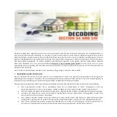 Decoding Sections 54 and 54F of the Income Tax Act, 1961 | PDF