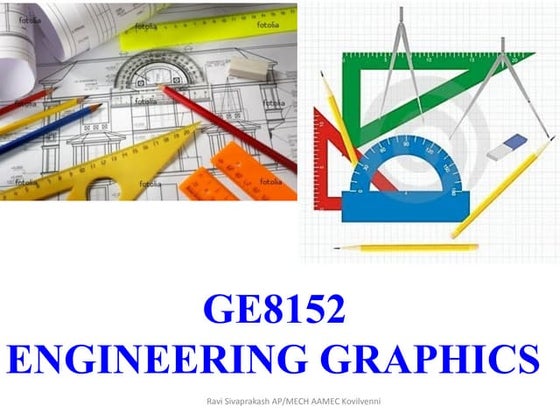 Computer Aided Engineering Drawing 20ME12P Unit – 02 Part 03 ...