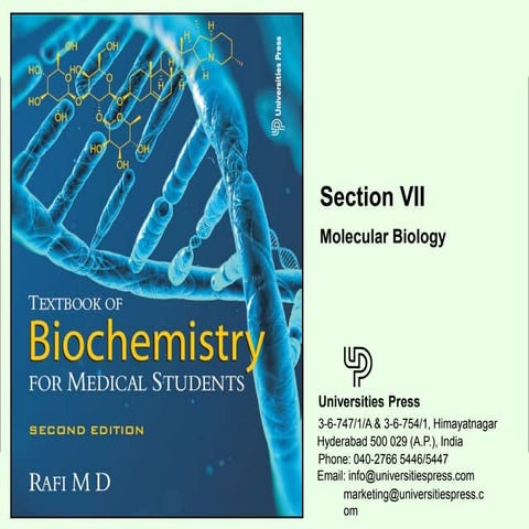 Section VII - Chapter 27 - DNA Metabolism.ppt