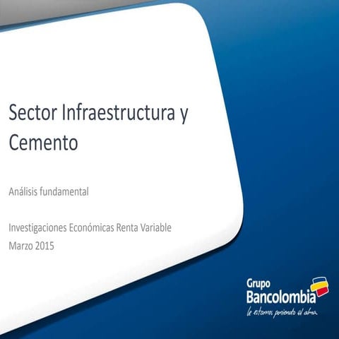Análisis Sector Infraestructura y Cemento | PPTX