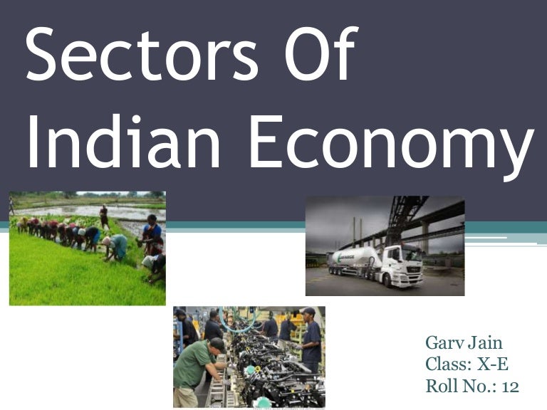 Sectors Of Indian Economy