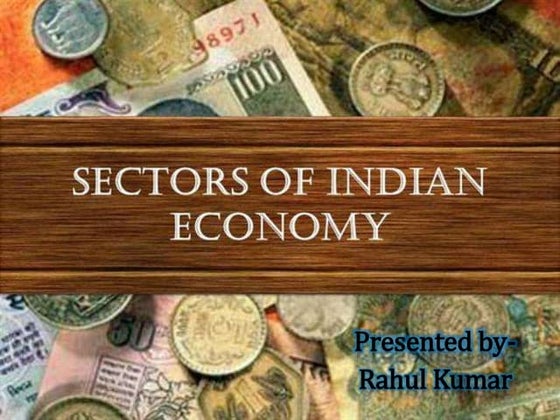 Contribution Of Sectors In GDP Of India | PPTX
