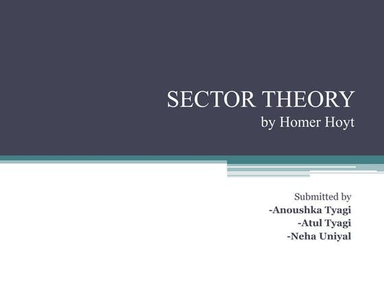 Sector theory | PPTX | Rail Travel | Travel Type