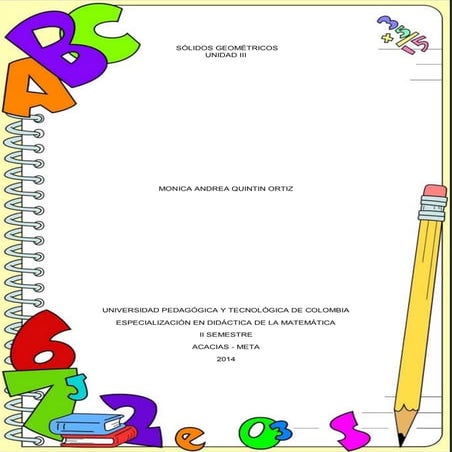Secuencia didactica. CUERPOS GEOMETRICOS | PDF
