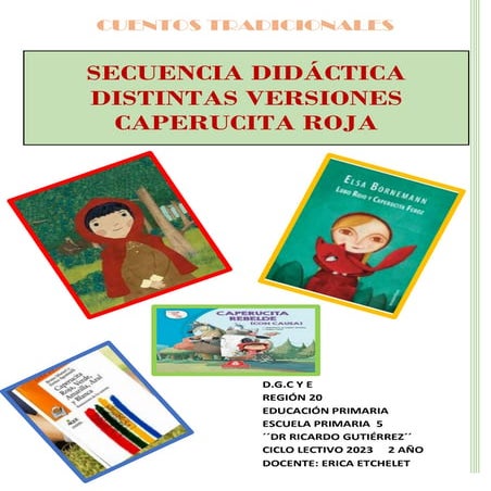 El Texto Narrativo Cuentos Caperucita Roja