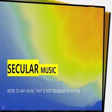 SECULAR MUSIC.pptx