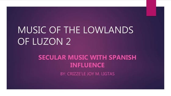 Rondalla Musical Instruments | PPTX