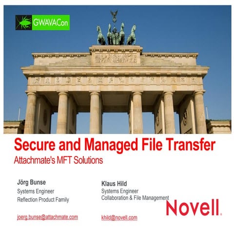 GWAVACon - Secure and managed file transfer (English) | PDF | Operating Systems | Computer ...