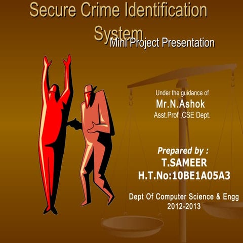National Crime Record Bureau | PPTX