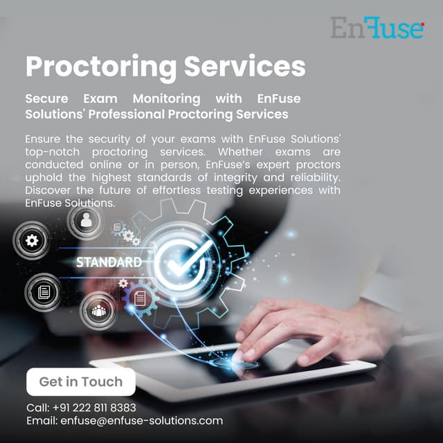 Secure Exam Monitoring with EnFuse Solutions' Professional Proctoring ...