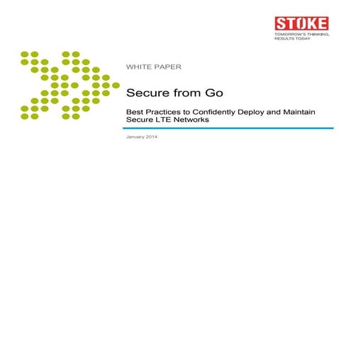 Secure from GO: Design considerations for the integration of security ...