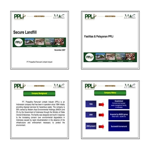 Secure landfill | PDF