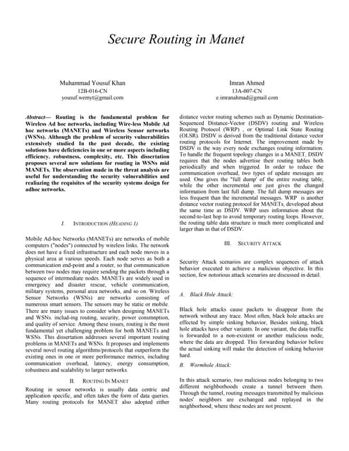 Secure Routing Adhoc Networks Pdf