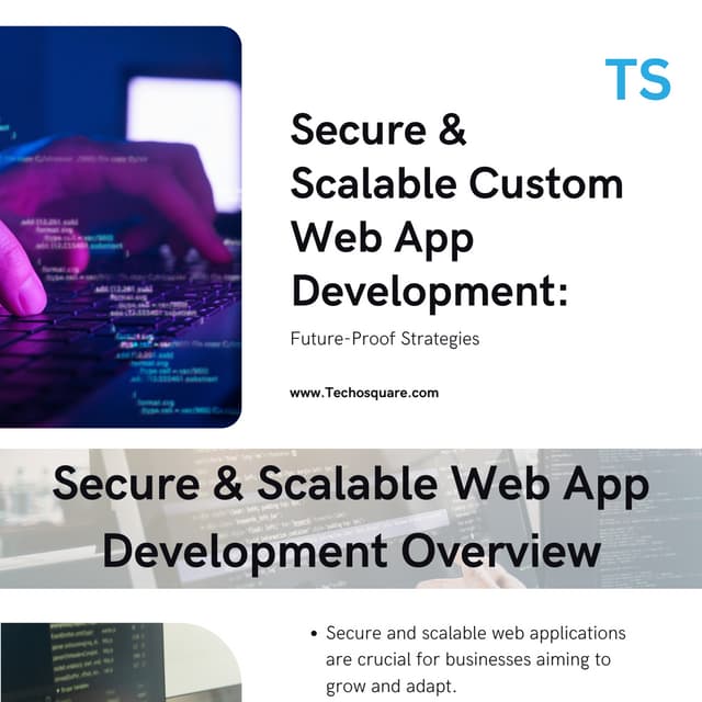 Secure And Scalable Custom Web App Development 800 X 2000 Px Pdf