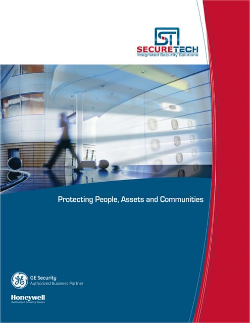 Ge Security Welcome Letter For Securetech | PDF