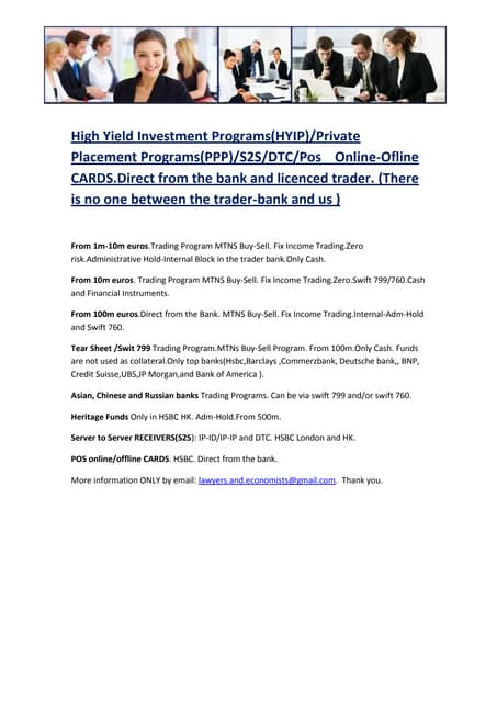 private placement programs-ppp-hyip | DOC