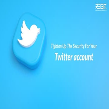 Secure your Twitter account | PDF