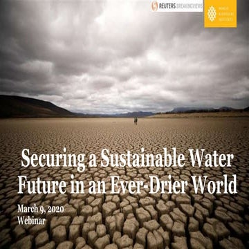 Securing a Sustainable Water Future in an Ever-Drier World | PPTX