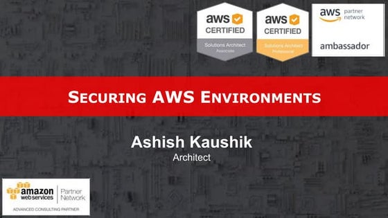 AWS Security, Risk & Governance | PDF