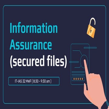 Securing files in Information Assurance.pptx