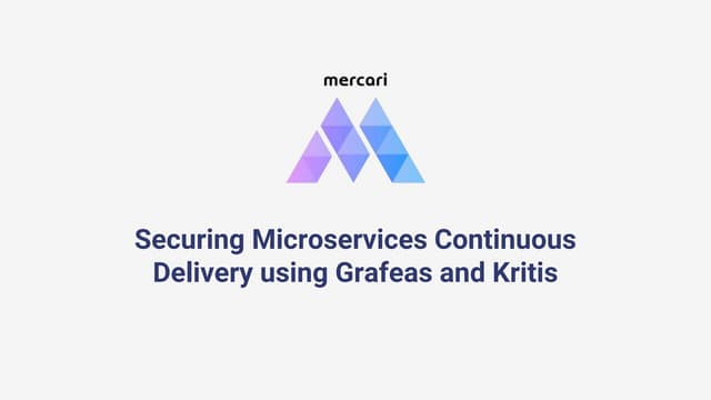Securing microservices continuous delivery using grafeas and kritis | PPT Securing microservices continuous delivery using grafeas and kritis | PPT