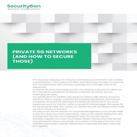 Securing Private 5G Networks (1).pdf | Cloud Computing | Internet