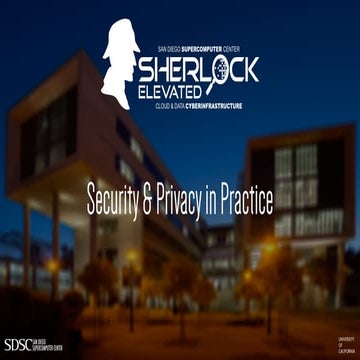 Securing Research Data - David Rusting | PPTX