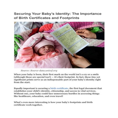 Securing Your Baby’s Identity_ The Importance of Birth Certificates and ...