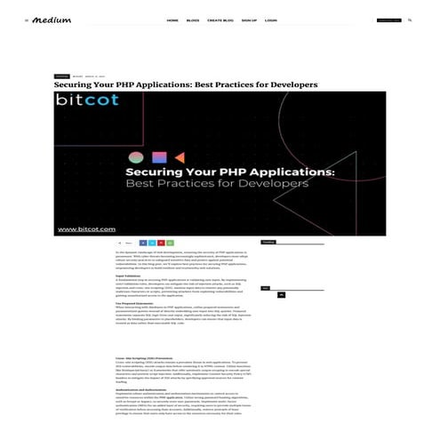 Securing Your Php Applications Best Practices For Developerspdf 8357