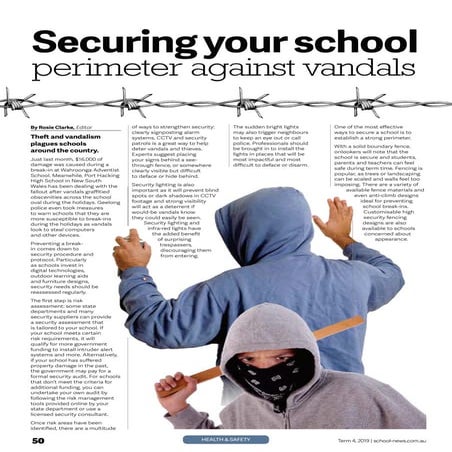 Student Safety and School Security | PPTX