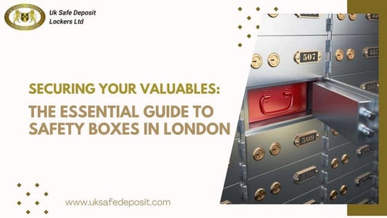 Safe Deposit presentations
