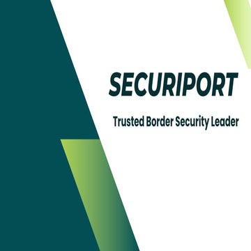 Securiport - Trusted Border Security Leader | PDF