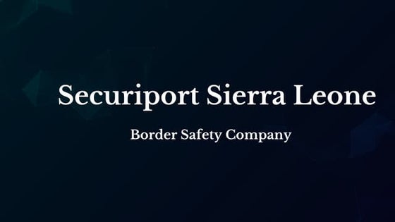 Securiport - Ensure Safe Travel At Borders | PDF