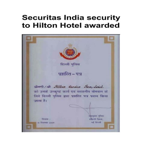 Securitas Security awarded | PDF