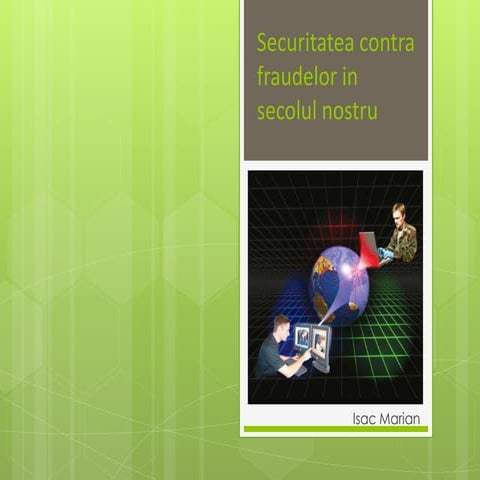 Securitatea contra fraudelor | PPT