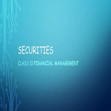 Securities class 10.pptx