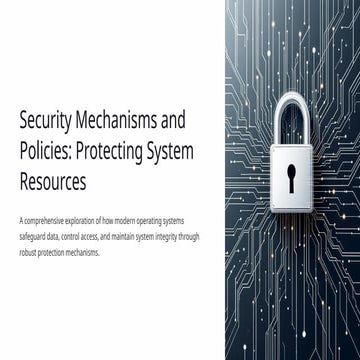 Protection Domain and Access Matrix Model -Operating System | PPTX