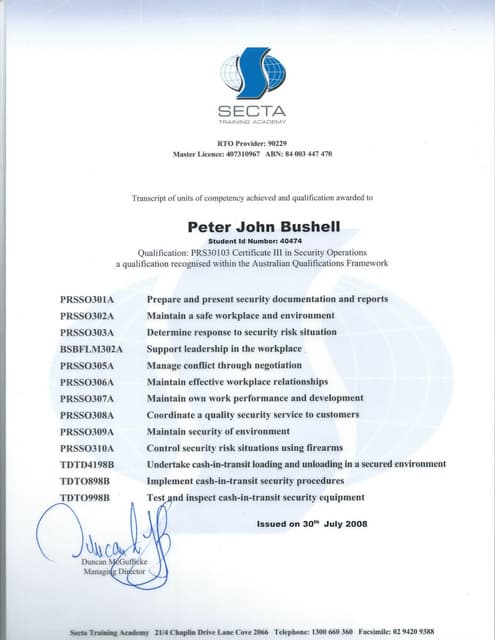 Security II Modules | PDF