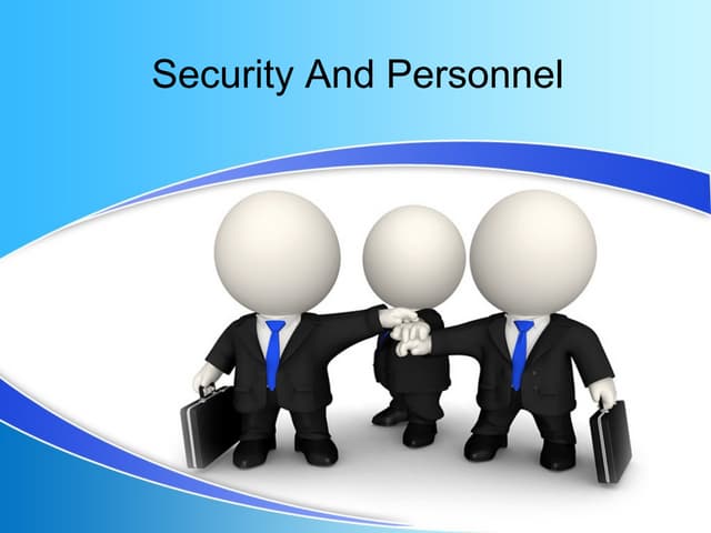 introduction to personnel security | PDF