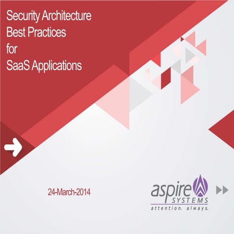 Security Architecture Best Practices Ppt