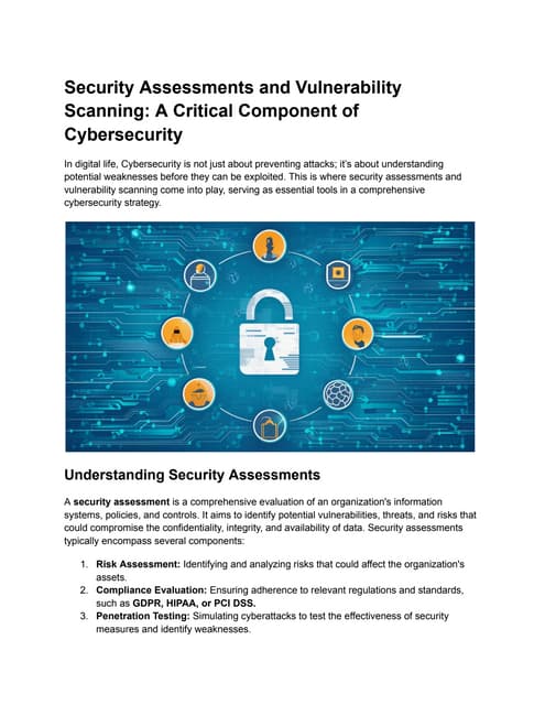 Vulnerability Assessment In Kerala Strengthen Your Cybersecurity Posture Pdf