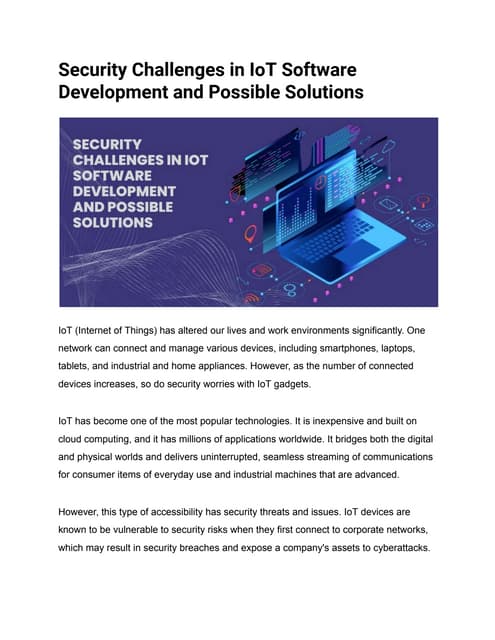 IoT Identity and Access Management for 2025: Challenges and ...