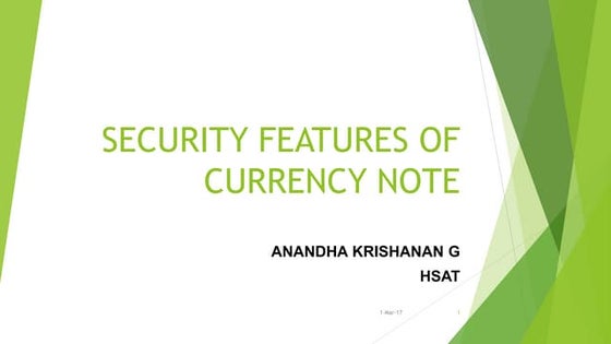 Security features of indian banknotes given by rbi | PPT | Credit Cards ...