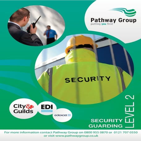 Security Guarding level 2 qualification | PDF