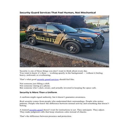 Security Guard Services That Feel Human, Not Mechanical.pdf