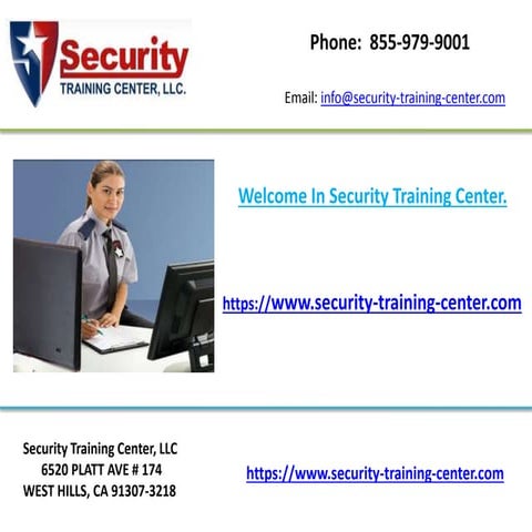 Security guard training | PPT
