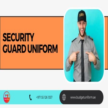 security guard uniform | Budget Uniforms | PDF