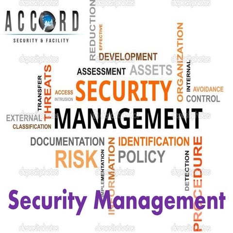 Security management | PPT